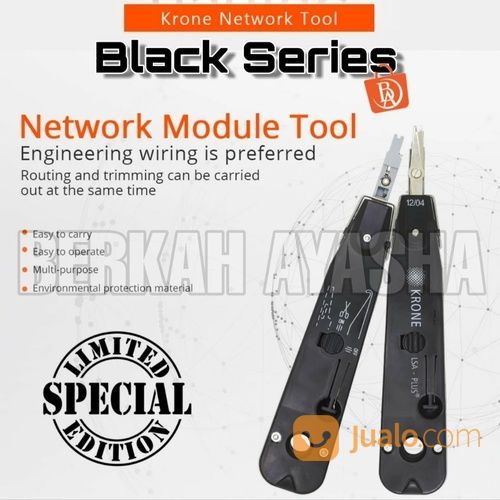Tang Krone LSA Plus Black Series - Alat Koneksi Kabel Telepon LSA Patch ...