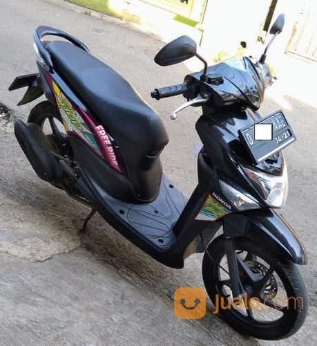 Honda Beat PGMFI 2016 Hitam Mantap Siap Pakai Pajak Panjang di Kota ...