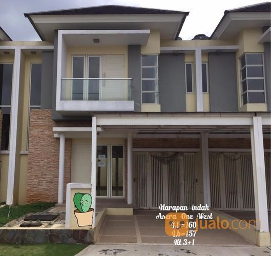 Rumah Cantik Di Cluster Aralia One West Harapan Indah Bekasi di Kota Bekasi, Jawa Barat | Jualo.com