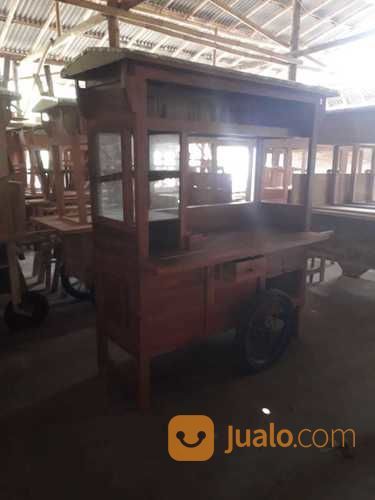 Gerobak Bakso Gerobak Kayu Gerobak Dorong Kuat di Wedi, Jawa Tengah ...