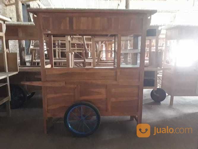 Gerobak Bakso Gerobak Kayu Gerobak Dorong Kuat di Wedi, Jawa Tengah ...
