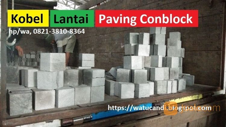 Paving Conblock Kobel Batu Alam Kotak Cube 10x10 Lantai Luar di Kab ...