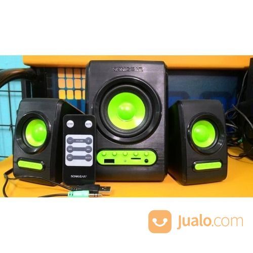 Speaker Aktif Sonic Gear Quatro V Speaker 2.1 Extreme Bass Hijau di Kota Surakarta, Jawa Tengah ...