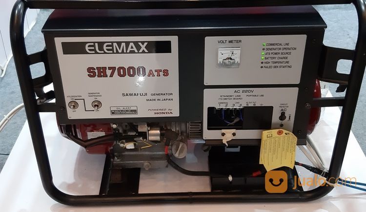 Mesin Genset Engine Honda Japan Elemax SH7000 ATS Output 4800watt/6 ...