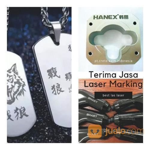 Mesin Laser Marking / Mesin Laser Fiber Marking Besi Perhiasan di Kab ...