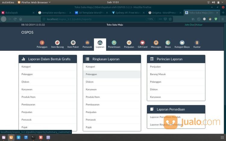 Aplikasi Kasir Berbasi Web di Kab. Jember, Jawa Timur | Jualo.com