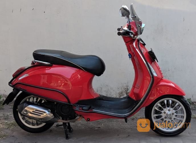 Vespa Sprint 150cc 3V 2015 Merah di Kab. Sleman, Yogyakarta | Jualo.com