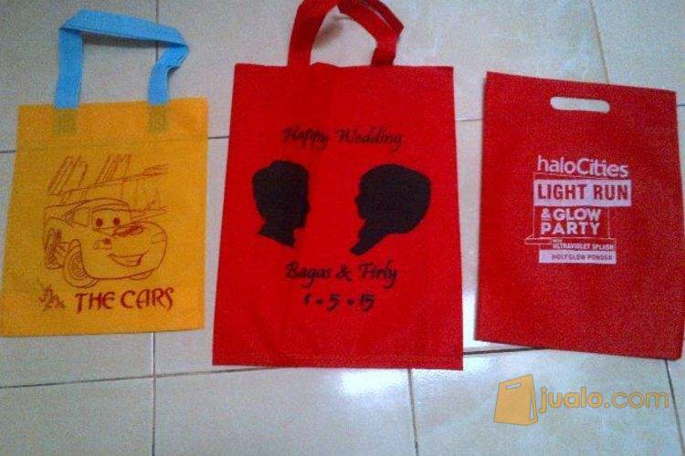 Tas puring tas spon bond dengan mesin press ultra sonic di Kota ...