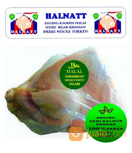 DAGING KALKUN LOKAL HALNATT SEGAR UTUH KEMASAN 6 KG SIAP OLAH di Kota ...