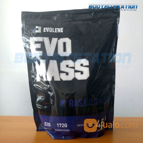 Evolene EvoMass 10 Lbs Evo Mass Bubuk Fitness G Gr Gram Gainer Gym Lb ...