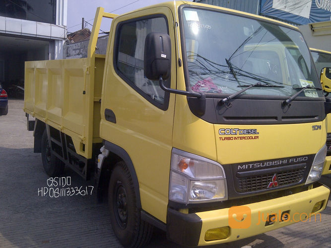 MITSUBISHI CANTER FE 71 110 PS Engkel 4 Ban + Bak Besi 3 Way di Kota ...