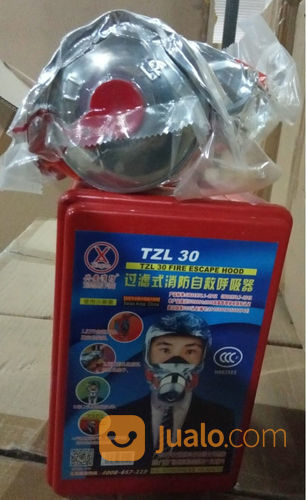Masker Pemadam Kebakaran Darurat,Fire Escape Smoke Hood Zl30 di Kota ...