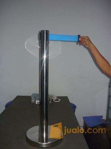 Tiang Antrian Stainless - Railing Stand Stainless - Tiang Barrier ...