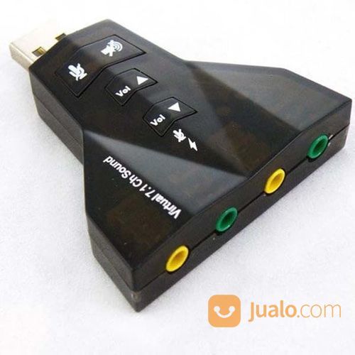 USB 2.0 To Virtual 7.1 Channel Audio 3D Sound Card Adapter di Kota ...