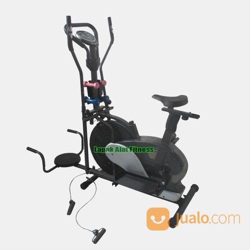 Alat Olahraga Sepeda Fitnes Statis Orbitrack Transparan 6 Fungsi Total ...