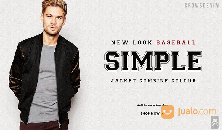 Simple Jacket CrowsDenim di Kota Yogyakarta, Yogyakarta | Jualo.com