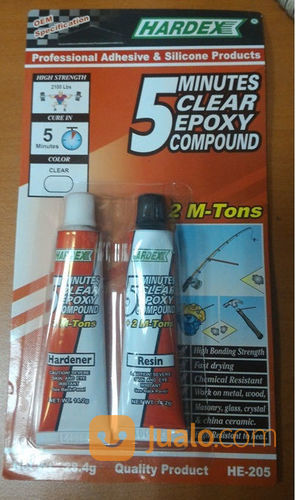 Lem Clear Epoxy Compound,Hardex 5 Menit Pengerasan di Kota Jakarta ...