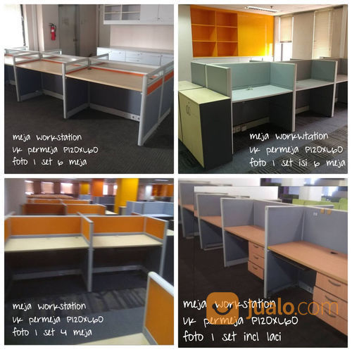 Meja Kursi Workstation Cubicle Kantor di Kota Jakarta Timur, DKI ...