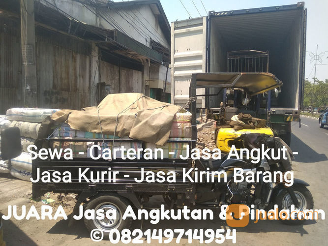 Sewa Carteran Jasa Angkut Motor Gerobak Roda Tiga Viar Tossa Fukuda ...