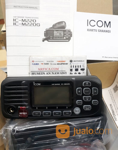 RADIO RIG ICOM IC M220 VHF MARINE ORI - RADIO RIG MARINE VHF ICOM IC ...