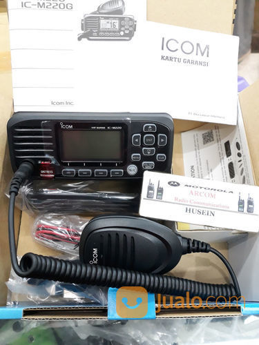 RADIO RIG ICOM IC M220 VHF MARINE ORI - RADIO RIG MARINE VHF ICOM IC ...