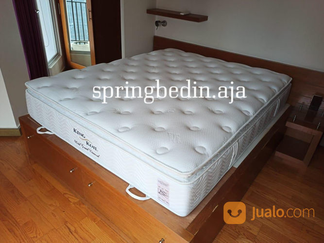 KASUR SPRING BED KING KOIL Grand Diamond 160x200 , KONDISI BARU ,HARGA ...
