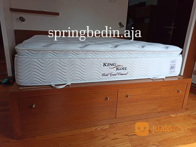KASUR SPRING BED KING KOIL Grand Diamond 160x200 , KONDISI BARU ,HARGA ...