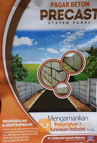Pager Panel Beton ( PRECAST ) di Kab. Bogor, Jawa Barat | Jualo.com