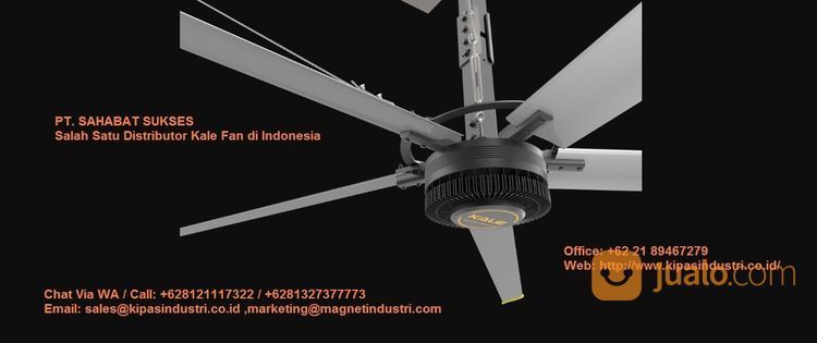 KIPAS HVLS (Hight Volume Low Speed) di Kota Bekasi, Jawa Barat | Jualo.com