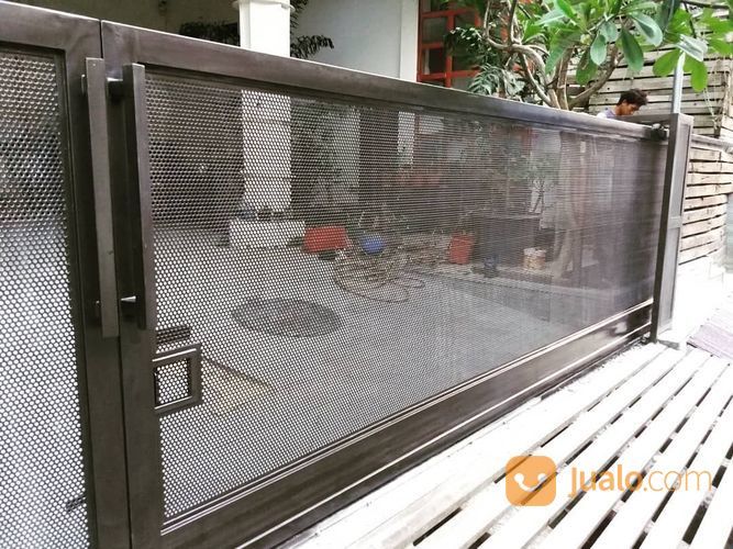 Pagar Cantik Perforated Transparan di Kab. Sidoarjo, Jawa Timur | Jualo.com