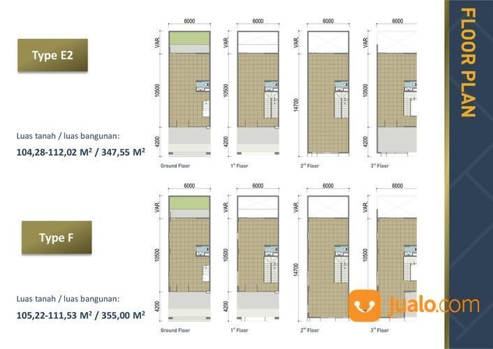 Ruko 4 Lantai, Icon 5 Business Park, Hadap Jl. Raya Utama BSD City di ...