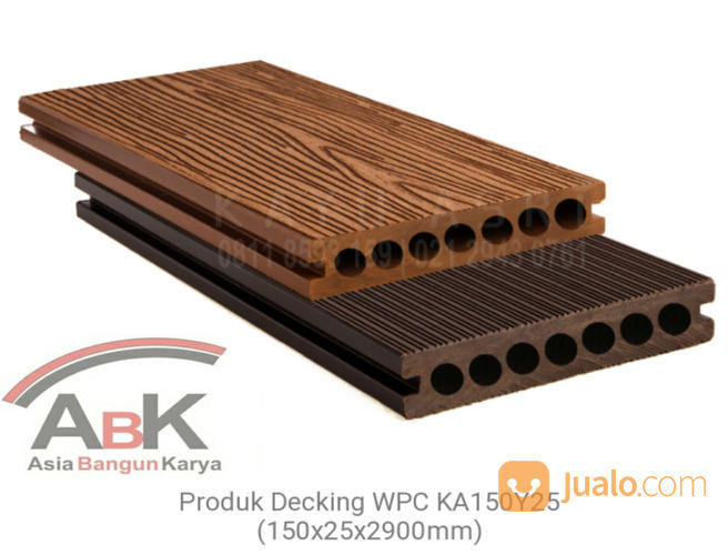 Decking WPC Lantai Outdoor KA150Y25 Kayu Asri di Kota Surabaya, Jawa ...