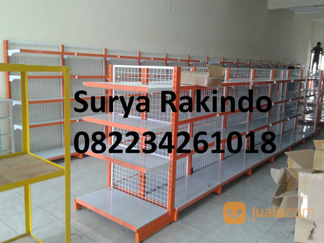 Rak Minimarket - Rak Supermarket Display Makanan Di Surabaya di Kota ...