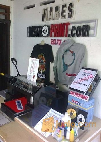 Paket printer dtg A3 Super Lengkap Bonus mesin cutting sticker ...