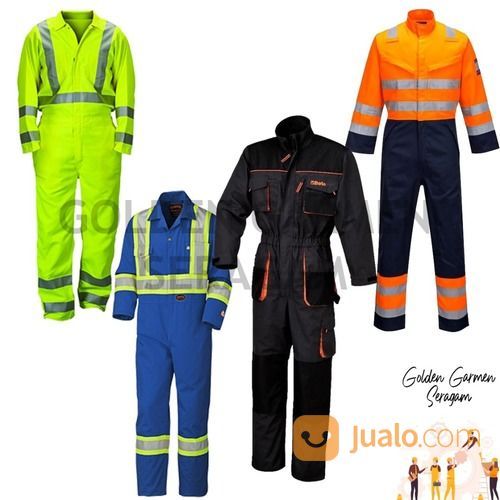 COVERALL BENGKEL SERAGAM KERJA ENGINEER WEARPACK OVERALL CUSTOME ...