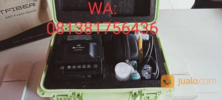 Fusion Splicer Mini JETFIBER H5 FTTH Asli Taiwan Garansi Resmi di Kota ...