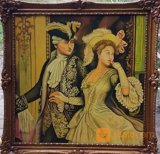 Lukisan Eropa Raja Dan Ratu di Kota Batu, Jawa Timur | Jualo.com