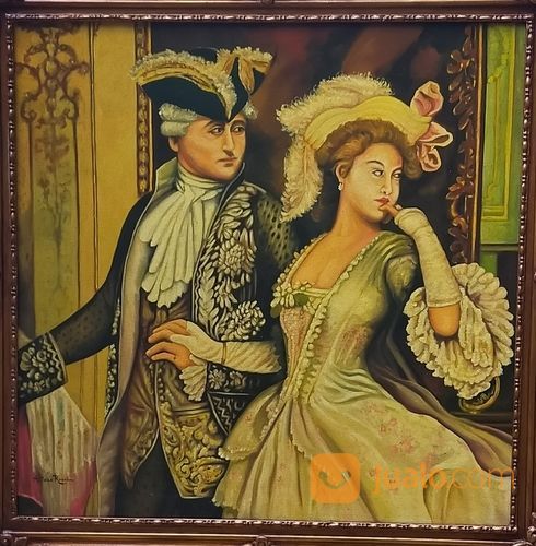Lukisan Eropa Raja Dan Ratu di Kota Batu, Jawa Timur | Jualo.com