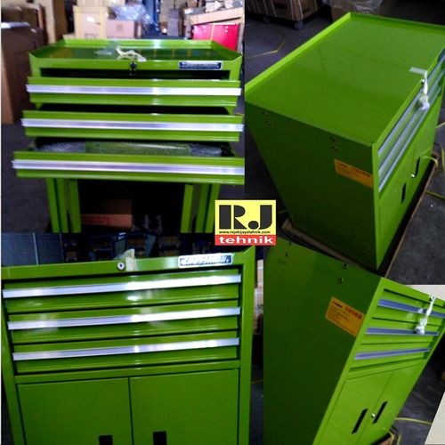 Toolbox 3 Drawer Roller Tool Service Cart Kabinet + Roda Gestar (3 Laci ...