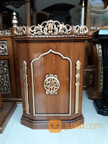 Al Azim Mimbar Podium Musholla Minimalis Realpict Eo77 di Kota ...