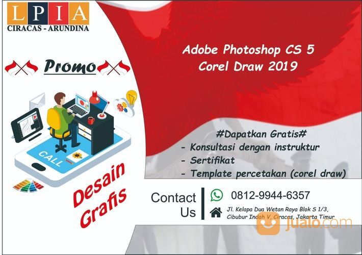 Desain Grafis Promo Merah Putih di Kota Jakarta Timur, DKI Jakarta ...