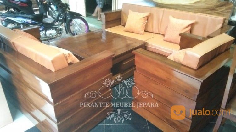 Sofa Tamu Box Jati Minimalis di Kota Serang, Banten | Jualo.com