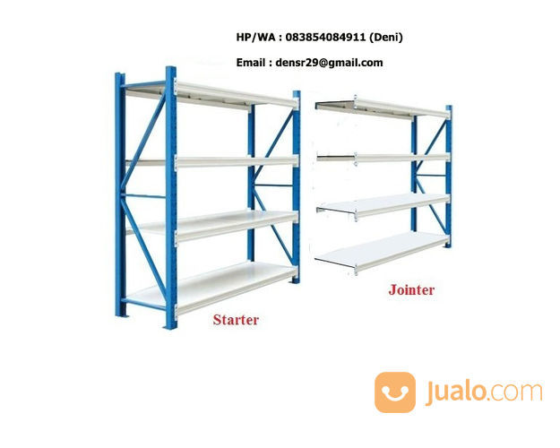 Rak Gudang Medium Jointer Tinggi 2 Meter Kapasitas 500 Kg Per Level di ...