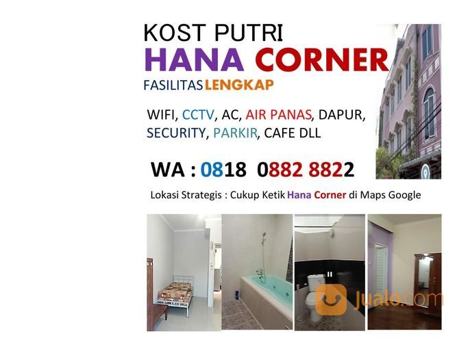 KOST MURAH HANA CORNER UI DEPOK di Kota Depok, Jawa Barat | Jualo.com