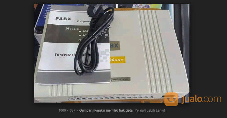 Telepon Digital Panasonic / Kantor PABX KX-T7665 / T7665 HITAM di Kota ...