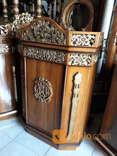 Podium Minimalis Tinggi Model Jepara Asli Jf83b di Kota Batu, Jawa ...