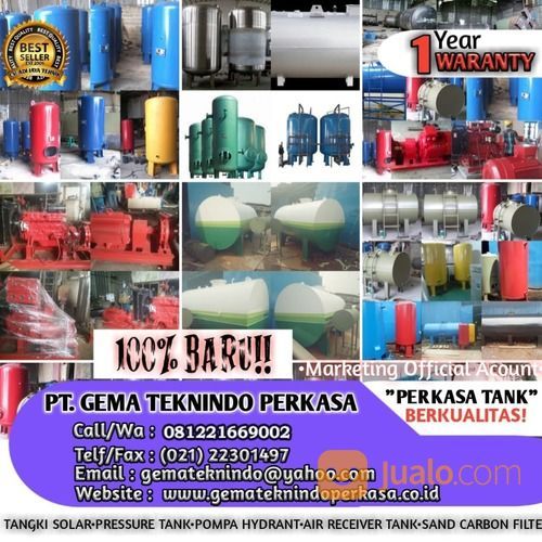 Pressure Tank Hydrant 200 Liter- Air Pressure Tank 200 Liter - Bejana ...