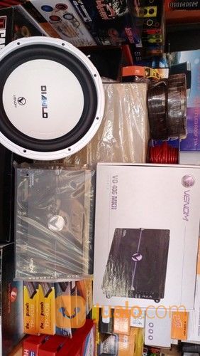 Paket Audio Venom:Power 4Chnl Venom+Sub 12"Venom+Box Sub MDF+Kabel ...