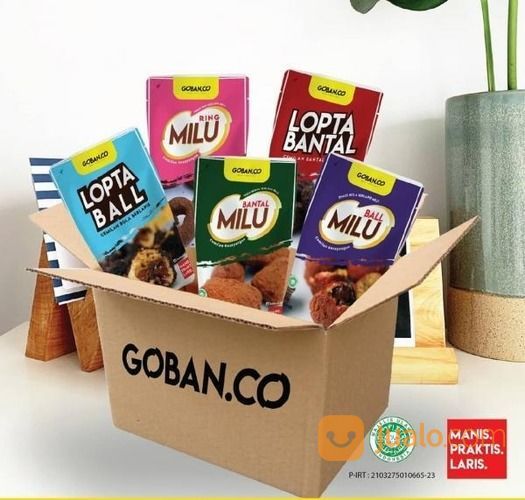 Gobanco - Cemilan Manis Kesayangan - GOBAN MILU - 100gr Toko Kuliner ...