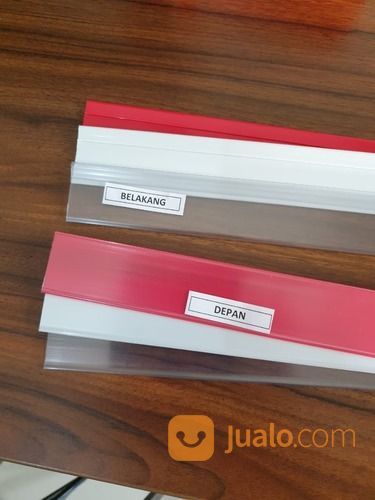 PRICE TAG - MIKA HARGA - LABEL HARGA RAK INDOMARET - PRICE RAIL JEPIT ...